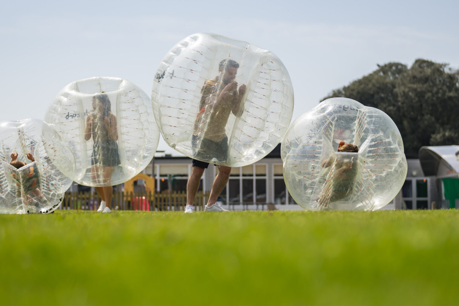Book In For Body Zorbing While At Hemsby Beach Holiday Park