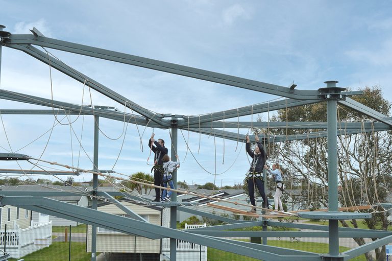 Take On The High Ropes & Climb The Crow's Nest