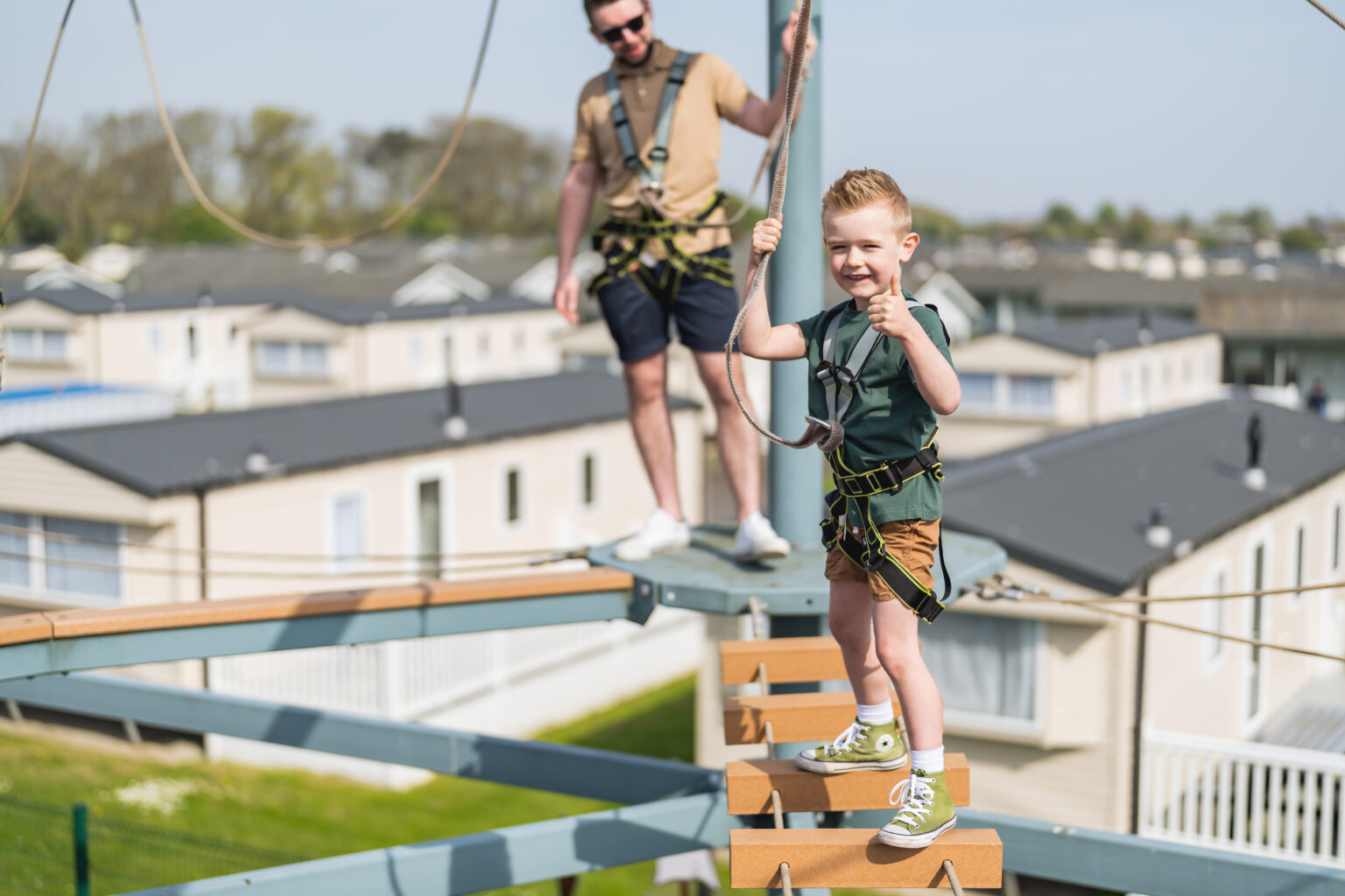 Take On The High Ropes & Climb The Crow's Nest