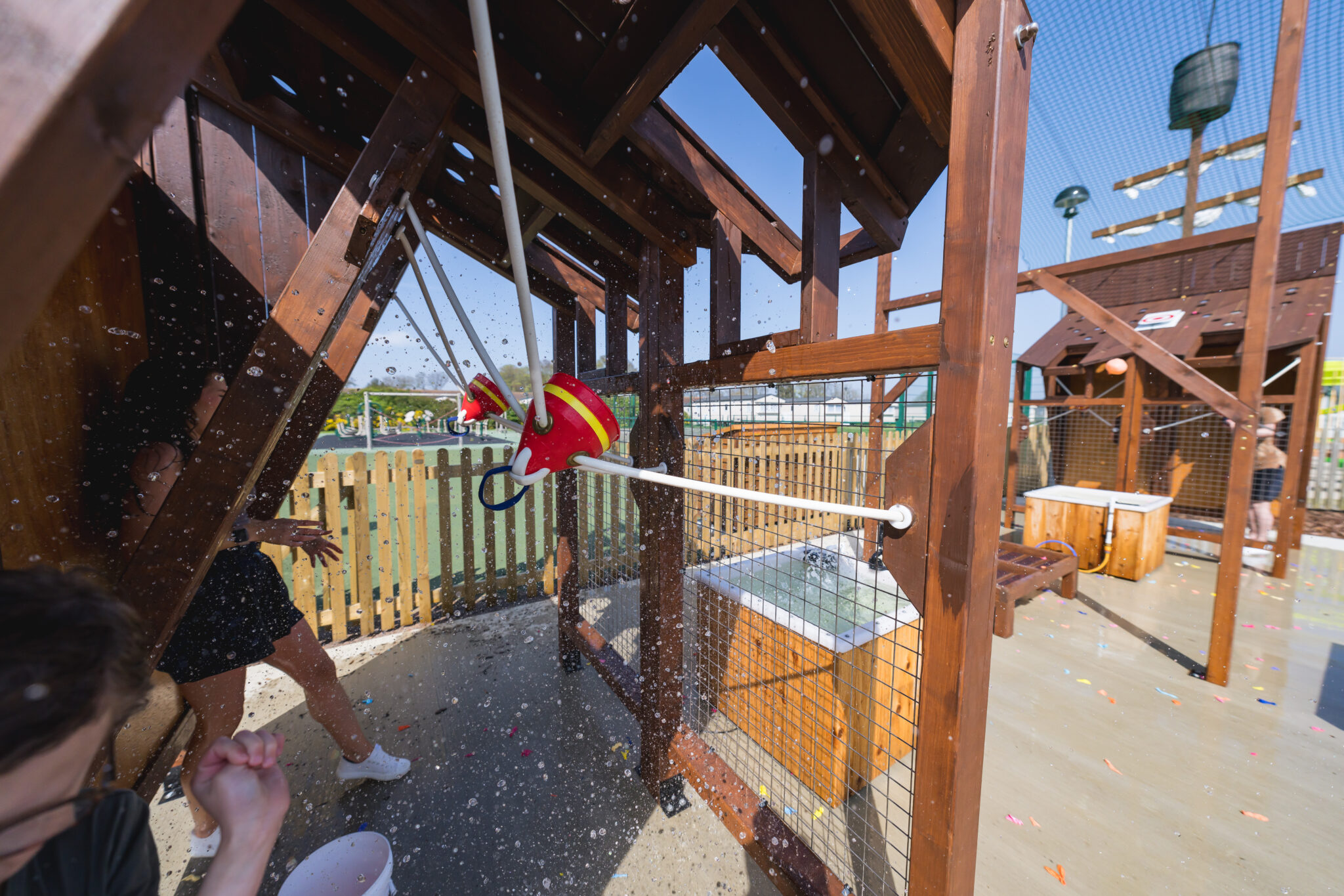 Water Wars Splash Attraction - Hemsby Beach Holiday Park